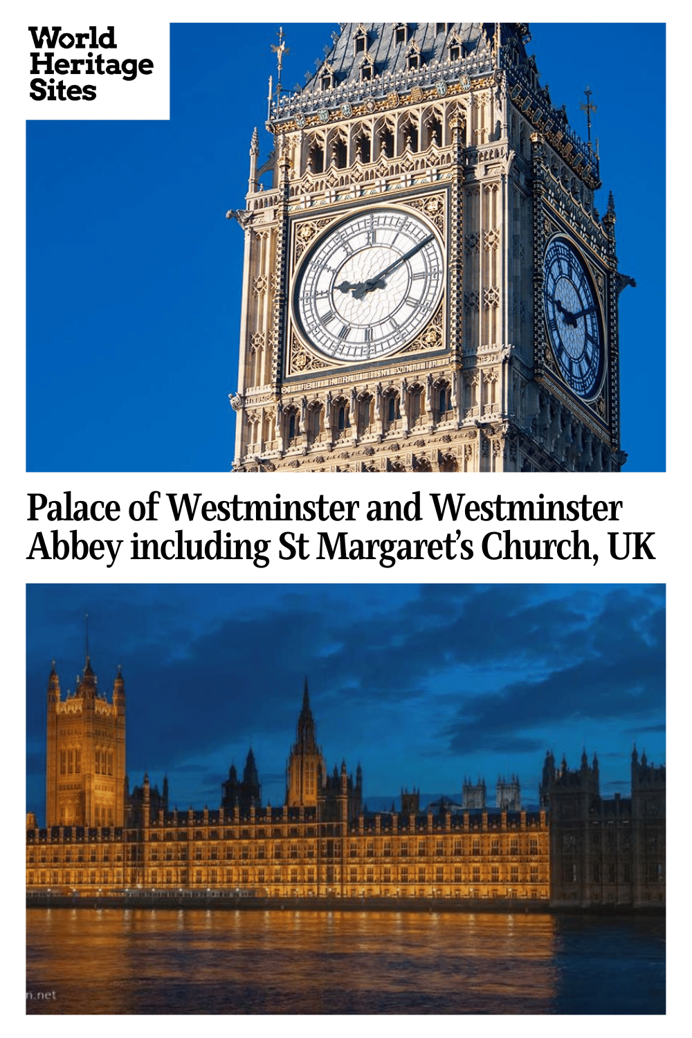 Palace of Westminster and Westminster Abbey including St Margaret’s ...